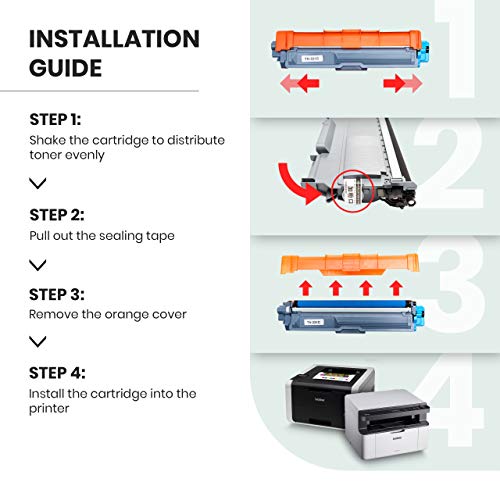 YoYoInk Compatible Toner Cartridge Replacement for Brother TN660 TN630 High Yield (2 Black)