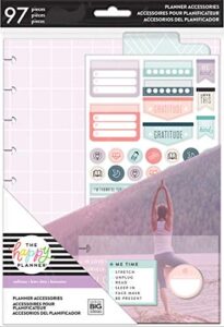 me & my big ideas happy planner medium accessories 97/pkg-fitness/wellness, multi