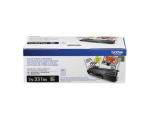 original brother tn331bk black toner cartridge – 2,500 yield