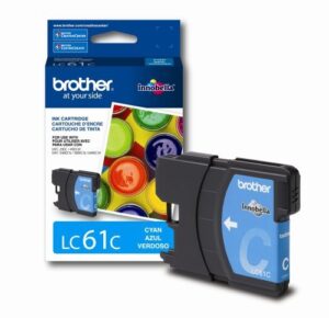 brother lc61c original cyan ink cartridge