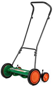 scotts outdoor power tools 2000-20s 20-inch 5-blade classic push reel lawn mower, green