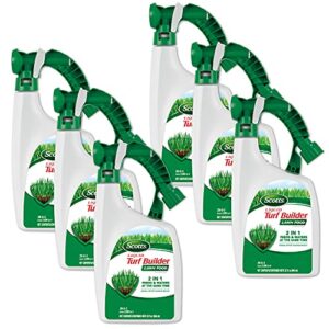 scotts liquid turf builder lawn food, lawn fertilizer, 32 fl. oz. (6-pack)