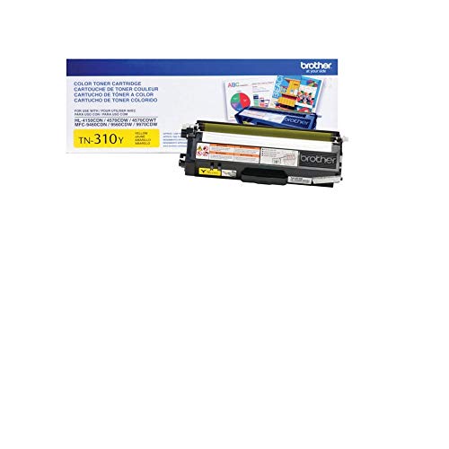 Brother TN310Y Toner Cartridge ( Yellow , 1-Pack )