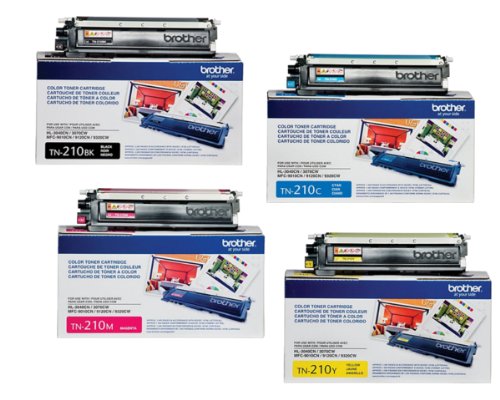 Brother MFC-9120CN Toner Cartridge Set. Manufactured by Brother