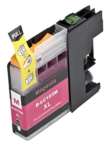 24 Pack Compatible with Brother LC101 , LC103 6 Black, 6 Cyan, 6 Magenta, 6 Yellow for use with Brother DCP-J152W, MFC-J245, MFC-J285DW, MFC-J4310DW, MFC-J4410DW, MFC-J450DW, MFC-J4510DW, MFC-J4610DW, MFC-J470DW, MFC-J4710DW, MFC-J475DW, MFC-J650DW, MFC-J