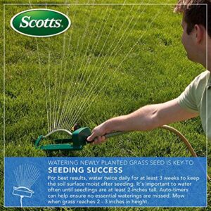 Scotts Turf Builder Thick'R Lawn Tall Fescue Mix: Seed, Fertilizer, Soil Improver, 12 lbs., 2-Pack