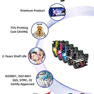 LC3011 Ink Cartridges 2BK/ C/M/Y Compatible Repalcement for Brother LC3011 LC3013 LC3011BK LC3013BK Ink Work with Brother MFC-J491DW MFC-J895DW MFC-J690DW MFC-J497DW Printer (5-Pack)