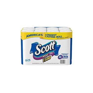 scott bath tissue, 1, 100 sheetsper roll, 36 count