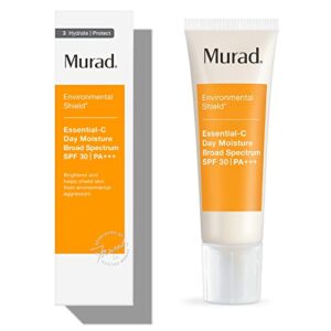 murad essential-c day moisture broad spectrum spf 30 – environmental shield spf facial moisturizer cream – vitamin & antioxidant rich treatment backed by science, 1.7 fl oz