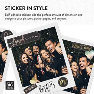 Me & My Big Ideas PPS-37 Pocket Pages Stickers 6 Sheets/Pkg-Love Yourself