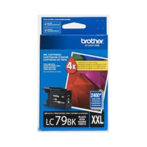 brother lc79bk oem ink – mfcj5910dw j6510dw j6710dw j6910dw super high yield black ink (2400 yield) oem