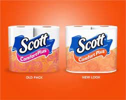 Scott Toilet paper 4 Count (Pack of 1)