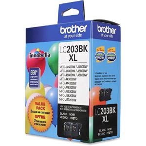 brother genuine innobella lc2032pks high yield black ink cartridges