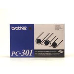 brother pc301 oem black thermal transfer fax cartridge