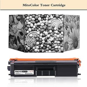 1-Pack Black Compatible Toner Cartridge Replacement for Brother TN315BK TN-315 Toner Cartridge to use with HL-4150CDN HL-4140CW HL-4570CDW HL-4570CDWT MFC-9640CDN MFC-9650CDW MFC-9970CDW Printer