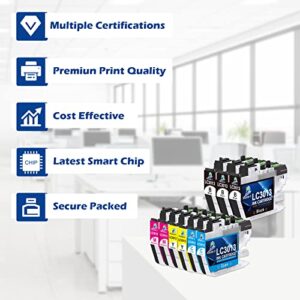 DOUBLE D LC3013 Ink Cartridges Compatible Replacement for Brother LC3013 LC3011 High Yield for Brother MFC-J491DW MFC-J497DW MFC-J690DW MFC-J895DW(13 Pack)