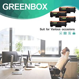 GREENBOX Compatible Toner Cartridge TN770 Replacement for Brother TN770 TN-770 for Brother HL-L2370DW HL-L2370DWXL MFC-L2750DW MFC-L2750DWXL Printer (4 Black)