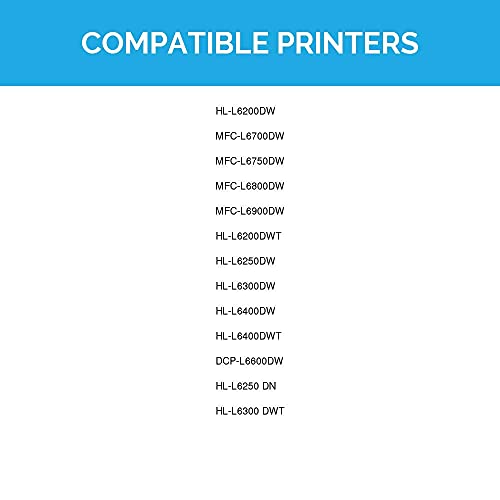 LD Products Compatible Toner Cartridge Replacement for Brother TN880 Super High Yield (Black, 3-Packs) for use in DCP-L6600DW HL-L6200DW HL-L6200DWT HL-L6250DN HL-L6250DW HL-L6300DWT & HL-L6300DW