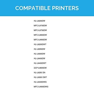 LD Products Compatible Toner Cartridge Replacement for Brother TN880 Super High Yield (Black, 3-Packs) for use in DCP-L6600DW HL-L6200DW HL-L6200DWT HL-L6250DN HL-L6250DW HL-L6300DWT & HL-L6300DW