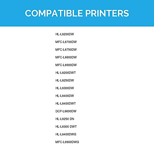 LD Products Compatible Toner Cartridge Replacement for Brother TN880 Super High Yield (Black, 3-Packs) for use in DCP-L6600DW HL-L6200DW HL-L6200DWT HL-L6250DN HL-L6250DW HL-L6300DWT & HL-L6300DW