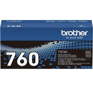 tn760 toner cartridge replacement for brother tn760 high yield black toner,1 pack