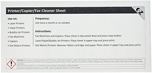 KICTeam Printer Cleaning Sheets (1)