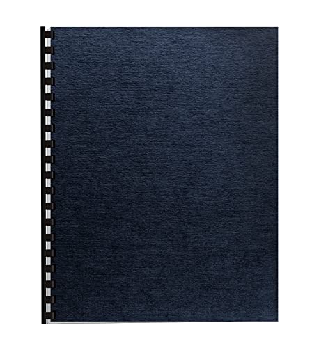 Fellowes Linen Presentation Covers, Letter, Navy, 200 pack (52098)