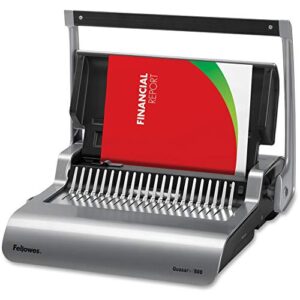 fellowes binding machine quasar+ comb binding (5227201), 5.1″ x 18.1″ x 15.4″