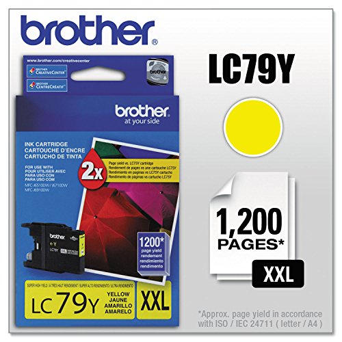 Brother Lc79y Lc79y Innobella Super High-Yield Ink, Yellow