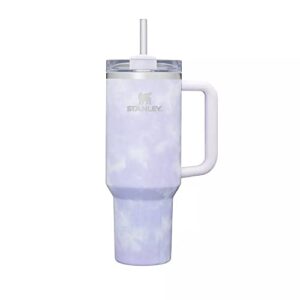 stanley adventure 40oz stainless steel quencher tumbler-wisteria tie dye