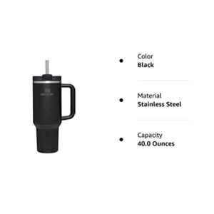 Stanley Quencher H2.0 FlowState Tumbler 40oz (Black)