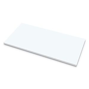 fellowes 9649301 levado laminate table top (top only), 72w x 30d, white