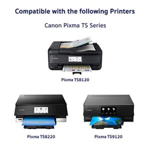 Arthur Imaging Compatible Ink Cartridge Replacement for Canon PGI-280XXL CLI-281XXL PGI 280 XXL CLI 281 XXL use with PIXMA TS9120 TS8120 TS8220 (PGBK, Black, Photo Blue, Cyan, Magenta, Yellow) 6 Pack