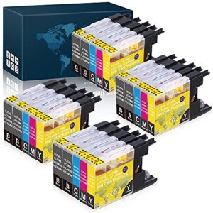 compatible ink cartridges replacement for brother lc75xl lc79xl work with brother mfc-j280w mfc-j425w mfc-j430w mfc-j6510dw mfc-j6710dw mfc-j6910dw mfc-j5910dw mfc-j625dw mfc-j600dw j835dw printer