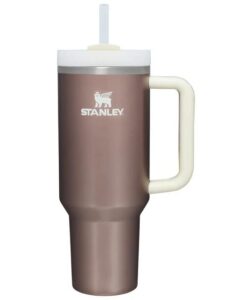 stanley quencher h2.0 flowstate tumbler 40oz (rose quartz glow)