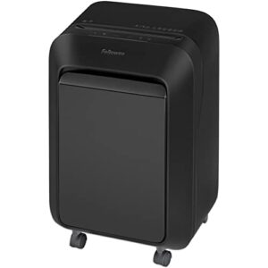 fellowes, fel5501601, lx180 cross-cut shredder, 1 each, black