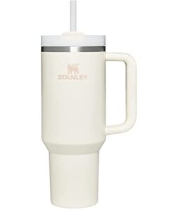 stanley quencher h2.0 flowstate tumbler 40oz (cream)