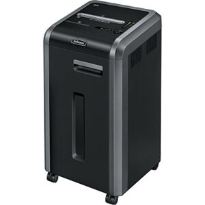 fellowes 3322001 powershred 225i 100% jam proof strip-cut shredder, 22 sheet capacity