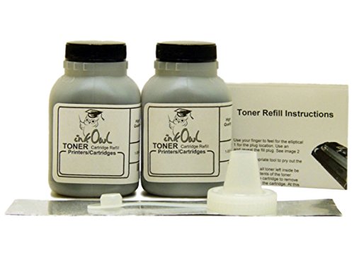 InkOwl Toner Refill Kit Replacement for Brother TN-820, TN-850, TN-880, TN-890 (2-Pack)