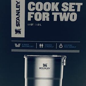 Stanley 10-09997-001 The Cook Set for Two Stainless Steel 1.1QT / 1.0L