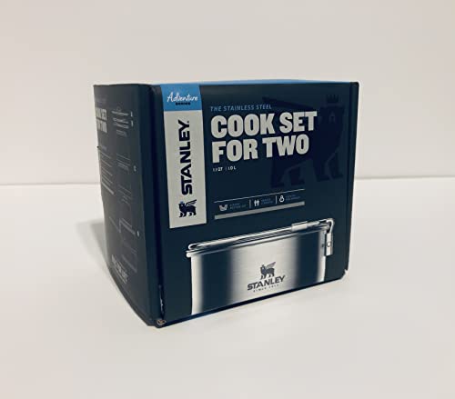 Stanley 10-09997-001 The Cook Set for Two Stainless Steel 1.1QT / 1.0L