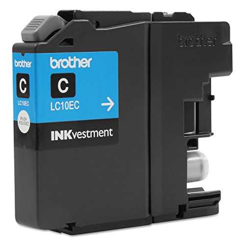 Brother Lc10ec Lc10ec Inkvestment Super High-Yield Ink Cyan