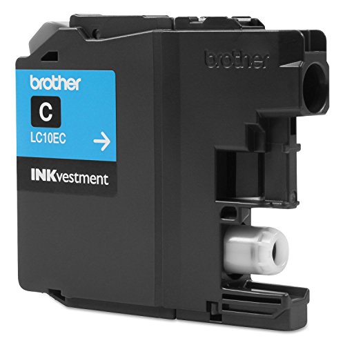 Brother Lc10ec Lc10ec Inkvestment Super High-Yield Ink Cyan