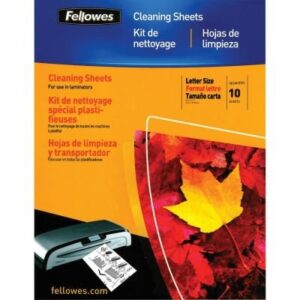 fellowes 5320603 laminator cleaning sheet (5320603)