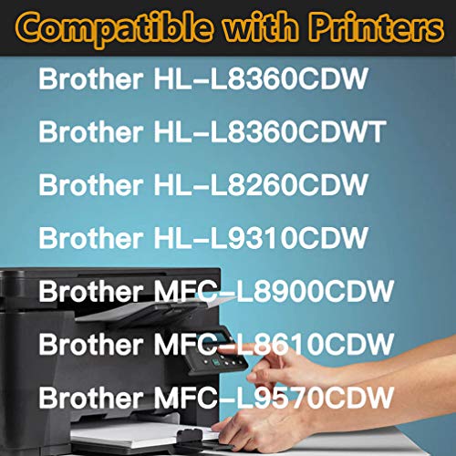 Etechwork Compatible Toner Cartridge Replacement for TN436Y TN-436Y TN436 TN-436 use with Brother MFC-L8900CDW MFC-L9570CDW HL-L8360CDW HL-L9310CDW Printer (Yellow)