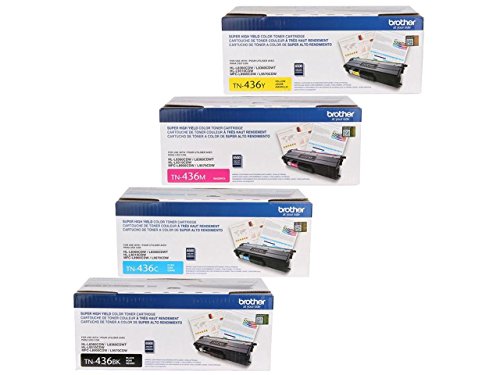 Brother MFC-L9570CDW (TN436) Super High Yield Toner Cartridge Set (6,500 Yield)