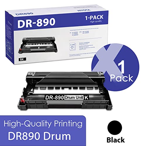 DR-890 DR890 Black Drum Unit Compatible Replacement for Brother DR890 HL-L6250DW L6400DW L6400DWT MFC-L6750DW L6900DW Series Printer (DR890 1PK) - Toner Not Include