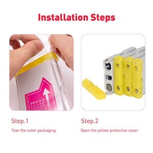 HOTCOLOR (2BK,1C,1M,1Y) LC51 LC-51 Compatible Ink Inkjet Cartridges for Brother DCP-130C 330C 350C 540CN 560CN MFC-230C 240C 440CN 465CN 665CW 685CW 845CW 885CW 3360C 5460CN 5860CN Printer