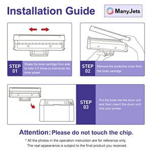 ManyJets TN315 TN336 Compatible Toner Cartridge Replacement for Brother TN315 TN310 TN336 TN331 Use for Brother MFC-9970CDW HL-4150CDN HL-L8250CDN MFC-9460CDN MFC-L8850CDW MFC-9560CDW (Black,2-Pack)