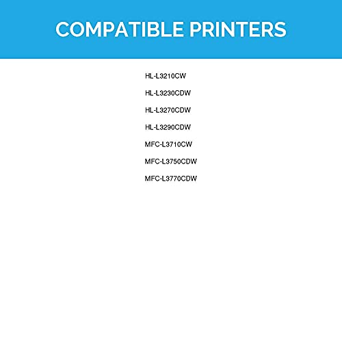 LD Products Compatible Replacement for Brother TN227 Toner Cartridge TN-227 TN227C TN-227C High Yield (Cyan, Single-Pack) for use in HL 3070CW HL-L3210CW HL-L3230CDW HL-L3270CDW HL-L3290C Printers